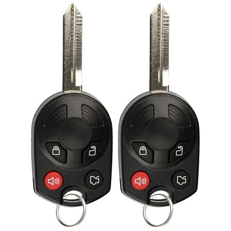 2 PACK KeylessOption Keyless Entry Remote Control Car Key Fob