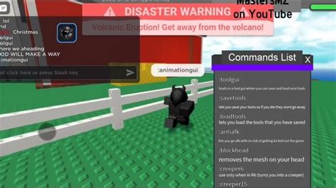 FE Universal ADMIN Commands Script ROBLOX SCRIPTS Admin Giver