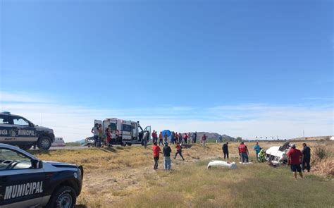 Durango Aparatosa De Volcadura Deja Dos Muertos En La Laguna