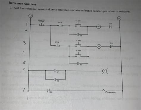 solved reference numbers 1 add line reference numerical