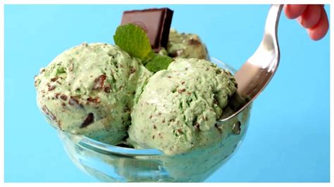 Helado De Menta Y Chocolate Muy Cremoso Y SIN Maquina Heladera