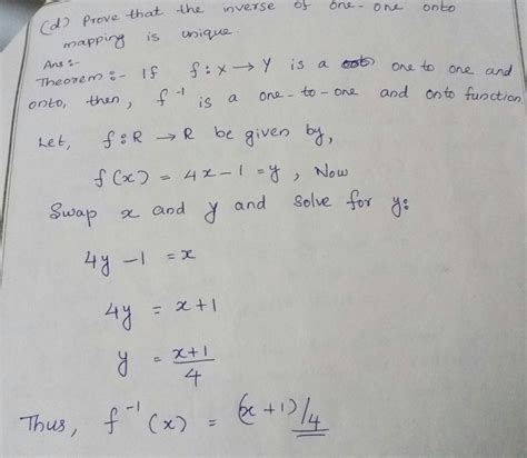 how to tell if a function is one to one or onto