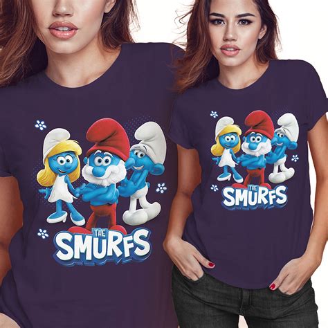 T Shirt Damski Smerfy Niska Cena Na Allegro Pl