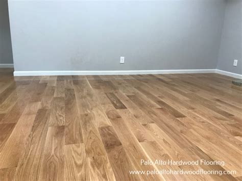Prefinished Solid White Oak Flooring Installation Palo Alto Hardwood