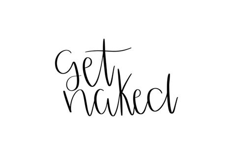 Get Naked Svg Cut File