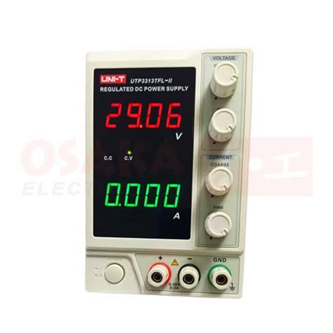 Fuente Regulada Variable Sencilla UTP3313TFL II Osaka Electronics