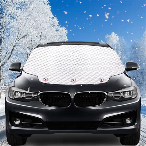 Amazon fr Rajvia Couverture Pare Brise Avant Voiture Magnétiques