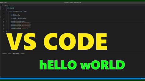 tutorial vs code