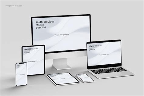 Premium PSD Multi Devices Responsive Screen Mockup