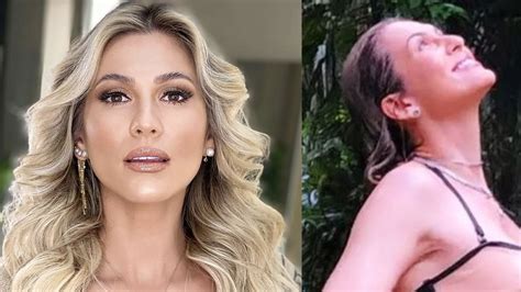 Lívia Andrade aparece biquíni transparente no Instagram