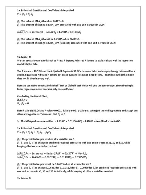assignment 2 pdf f test regression analysis