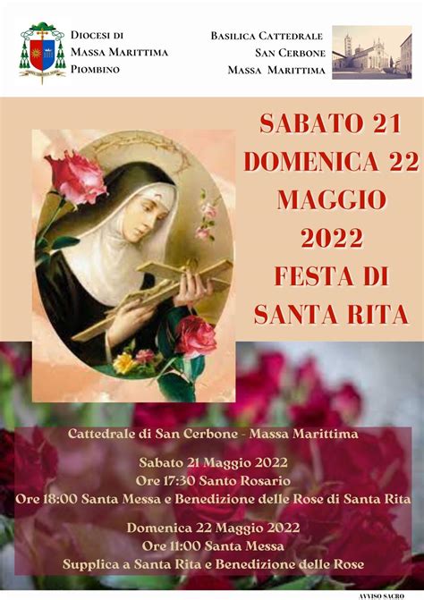 Festa Di Santa Rita Diocesi Massa Marittima