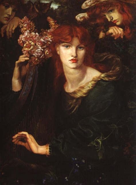 Dante Gabriel Rosetti La Ghirlandata Pre Raphaelite Paintings Pre