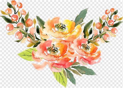 Recopilación imagen 100 flores en acuarela png Abzlocal mx