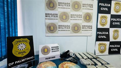 Nove pessoas são presas em operação no combate ao tráfico de drogas no