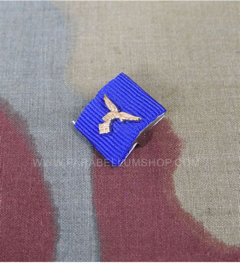 Medaglia di Anzianità di Servizio Luftwaffe 12 25 anni Nastrino da