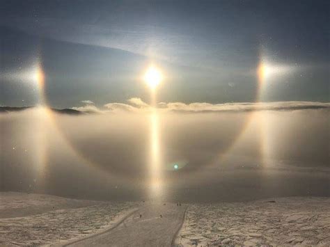 Parhelio El Fen Meno De Los Tres Soles Ilumina El Cielo Ruso