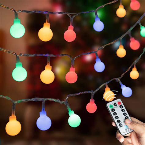 Mysticlights Led Globe Ball Outdoor String Lights Vysta Home