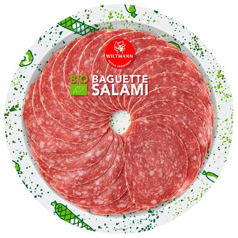 Wiltmann Bio Baguette Salami 80g Bei REWE Online Bestellen