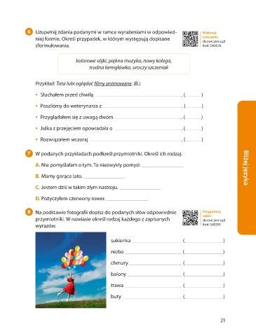 Page 11 Język Polski Nowe Słowa na Start Zeszyt Ćwiczeń klasa 4
