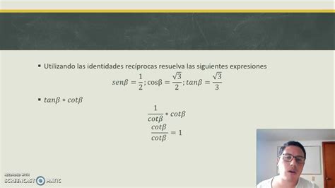 Identidades trigonométricas recíprocas YouTube