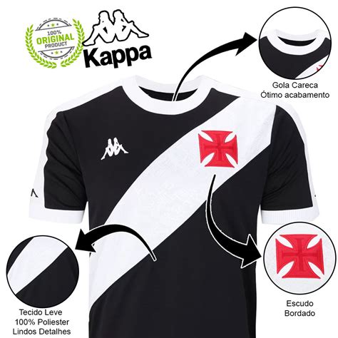 Camisa Vasco Da Gama I 2024 2025 Kappa Masculina Original
