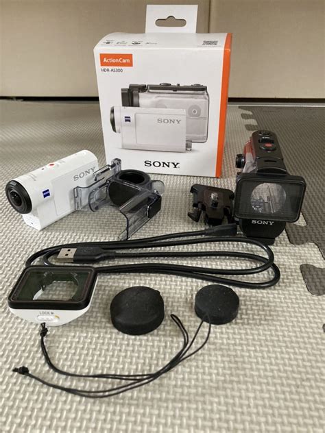 Yahoo オークション SONY HDR AS300 アクションカム 付属品2点