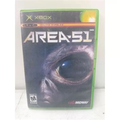 Jogo Xbox Clássico Área 51 Mídia Física Original MercadoLivre