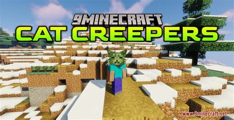 Cat Creepers Resource Pack Texture Pack Mc Mod Net