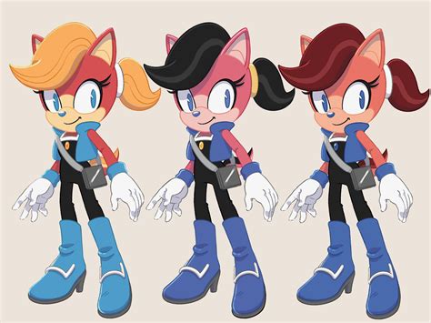 236875 Safe Artist Osovarro Princess Sally Acorn Sonic Anthro
