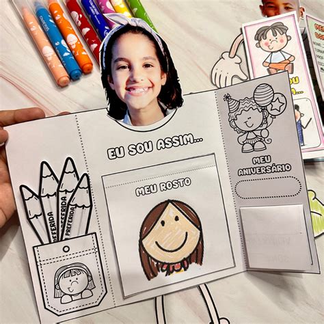 Atividade Interativa Identidade Eu sou assim Núcleo da Pedagogia