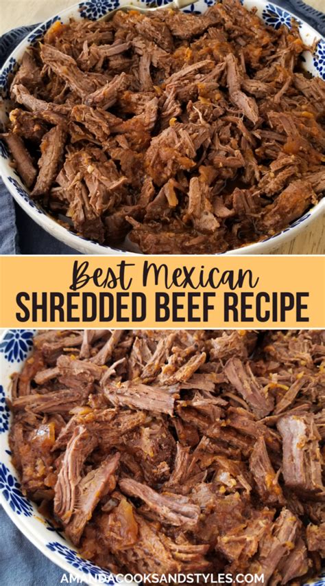 Best Mexican Shredded Beef Slow Cooker Amanda Cooks Styles