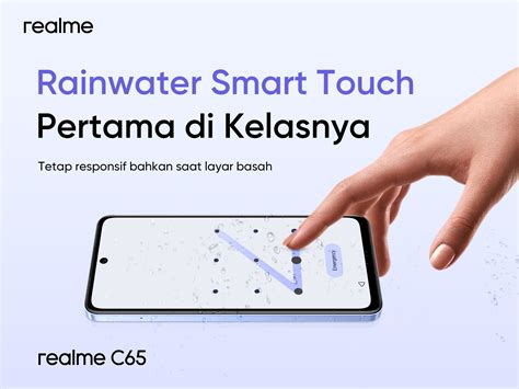 Tersedia Mulai Hari Ini Realme C65 Hadirkan Teknologi Rainwater Smart