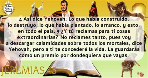 Jeremías Capítulo 45 Mosqueteros de Yehovah