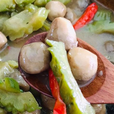 Cách làm nấm rơm kho khổ qua chay thơm ngon lạ miệng cho gia đình