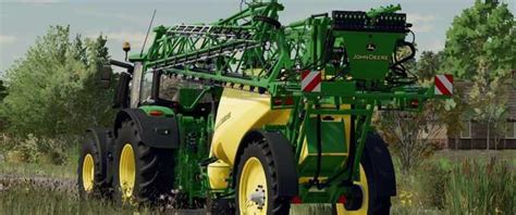 LS22 John Deere 6000 v 1 0 Dünger Spritzen Mod für Landwirtschafts