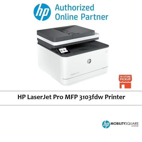 HP LaserJet Pro MFP 3103fdw Printer Lazada