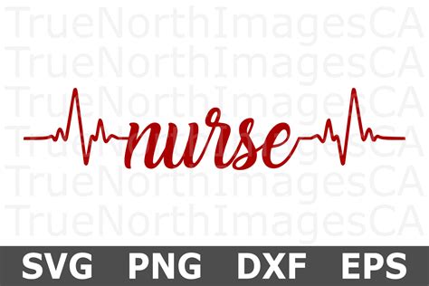 Nurse Heart Svg Cut Files