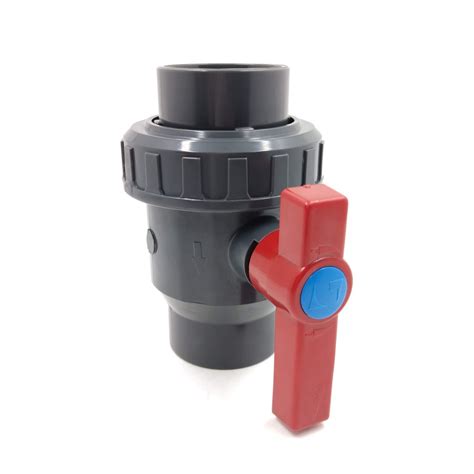 Valvula Esfera Pvc U Pn10 Serie Uniblock Pe Epdm D 90Mm Cepex