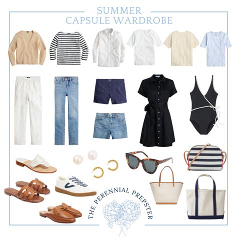 Classic Style Summer Capsule Wardrobe The Perennial Prepster
