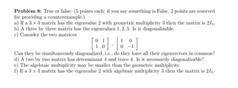 solved problem 1 let t r2 → rº be the linear