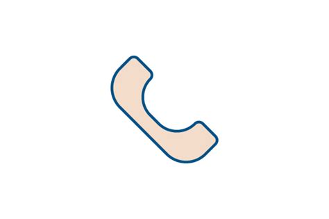 Phone Call Linear Fill Icon Vector Graphic By Riduwanmolla Creative