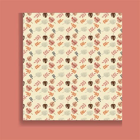 Premium Vector Autumn Leaves Seamless Pattern