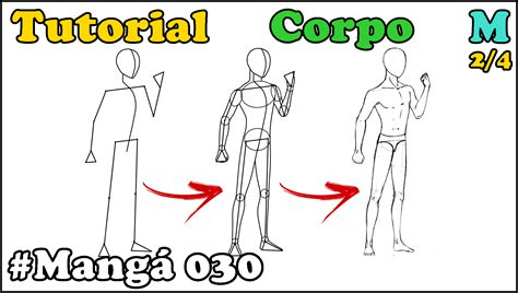 33 Esboço De Corpo Masculino Passo A Passo
