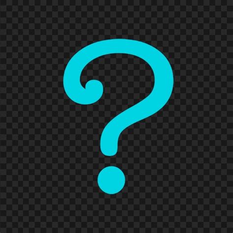 Blue Glossy Question Mark Circle Icon Logo PNG Citypng