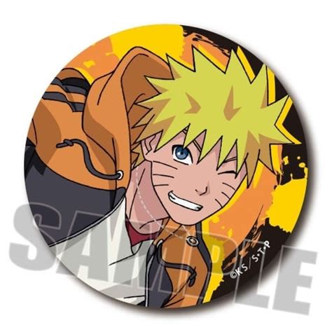 駿河屋 うずまきナルト 等身 NARUTO ナルト 疾風伝 トレーディング缶バッジ スケーターver バッジピンズ