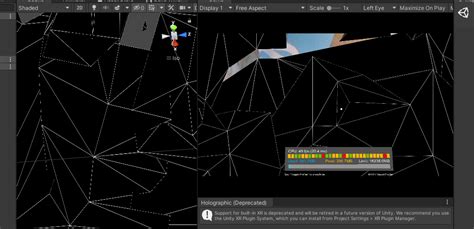 unity and hololens how to remove the black mesh renderer stack overflow