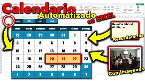 Organiza tus días Como crear un calendario Mensual Perpetuo en Excel