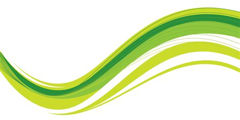 Abstract Green Wave PNG File PNG Mart