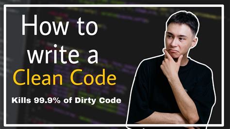 3 tips for writing clean code a step by step tutorial with real code examples youtube